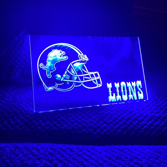 Wall Decor | Brand New Detroit Lions Led Sign | Poshmark
